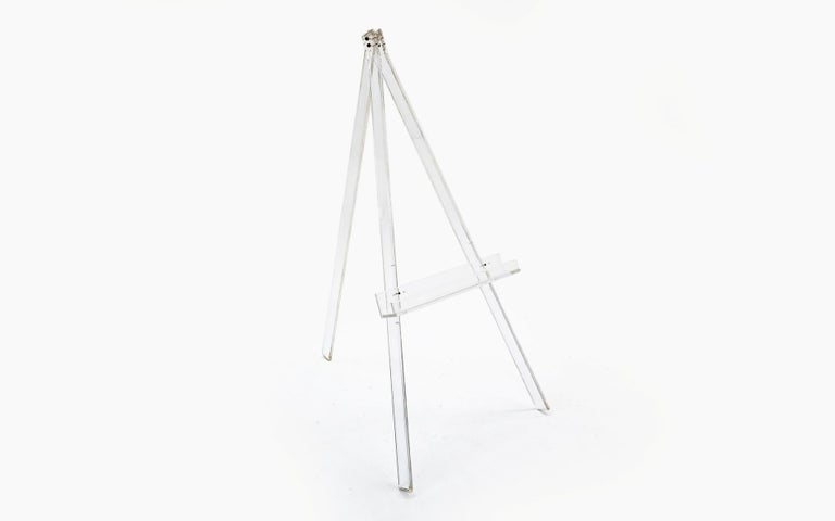 Lucite / Acrylic Easel Stand at 1stDibs