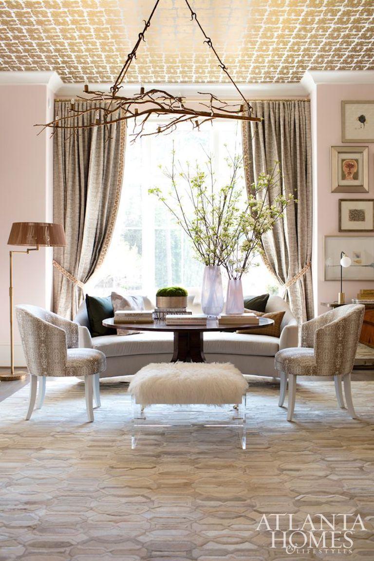 Lucite and Mongolian fur Bench For Sale at 1stDibs