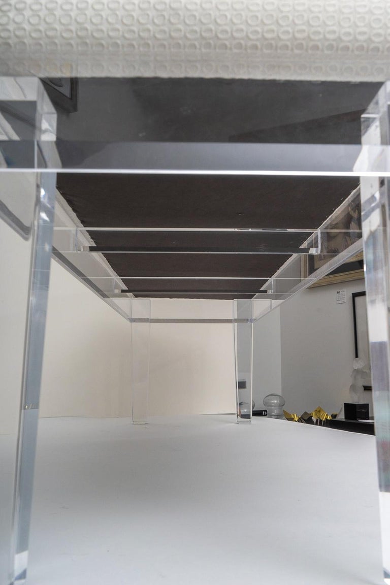 Lucite Bench at 1stDibs