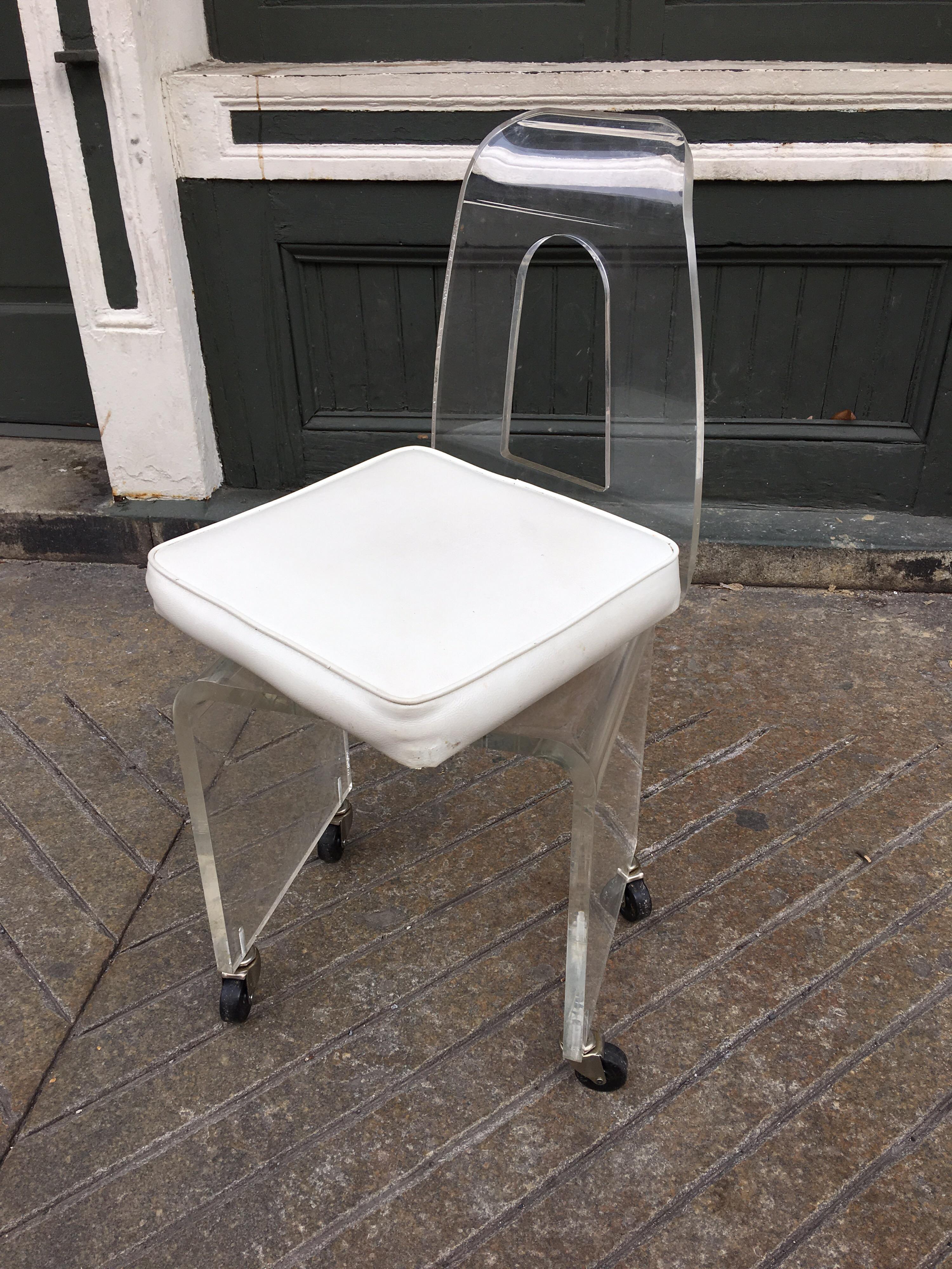 Lucite Chair at 1stDibs