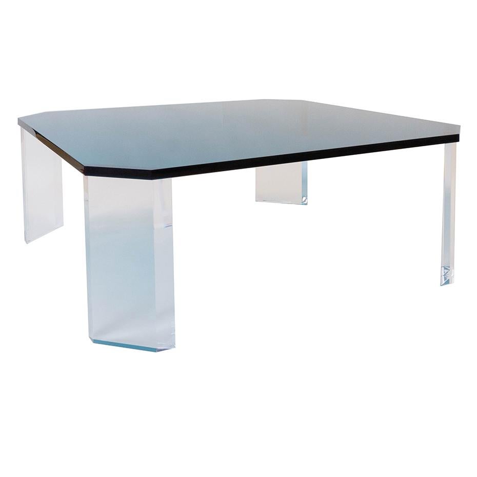 Lucite Coffee Table at 1stDibs