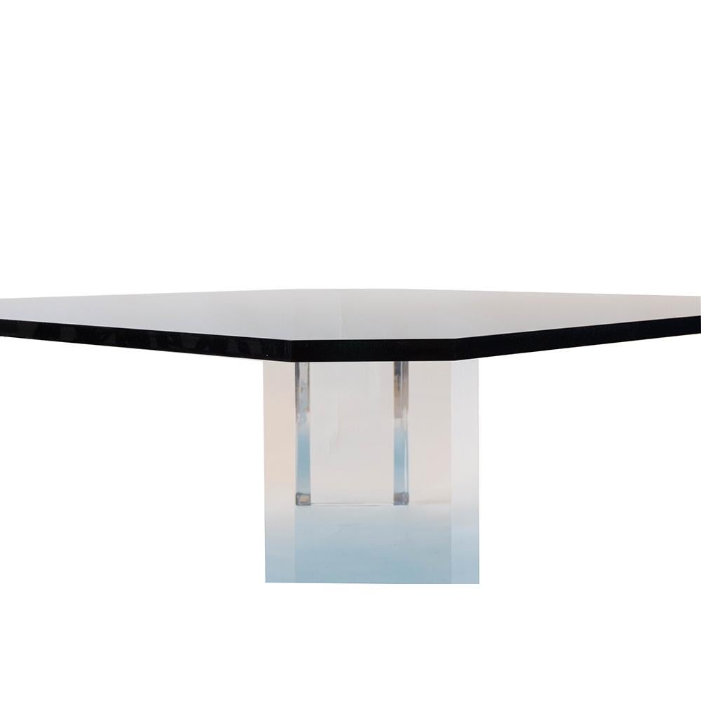 Lucite Coffee Table at 1stDibs