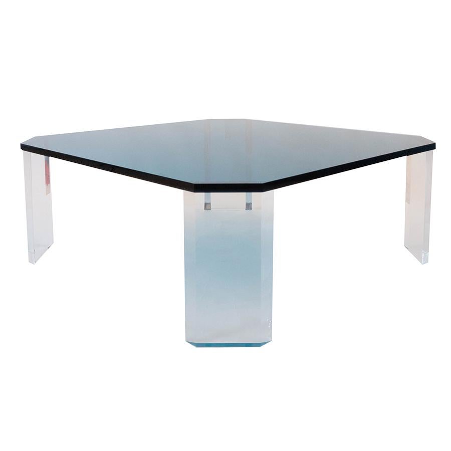 Lucite Coffee Table at 1stDibs