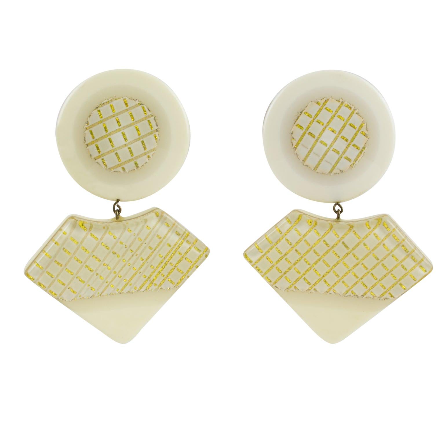 David Spada Space Age Multicolor Anodized Aluminum Dangling Clip on ...