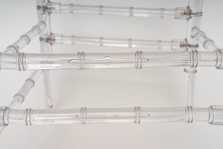 Lucite Dining Chairs at 1stDibs