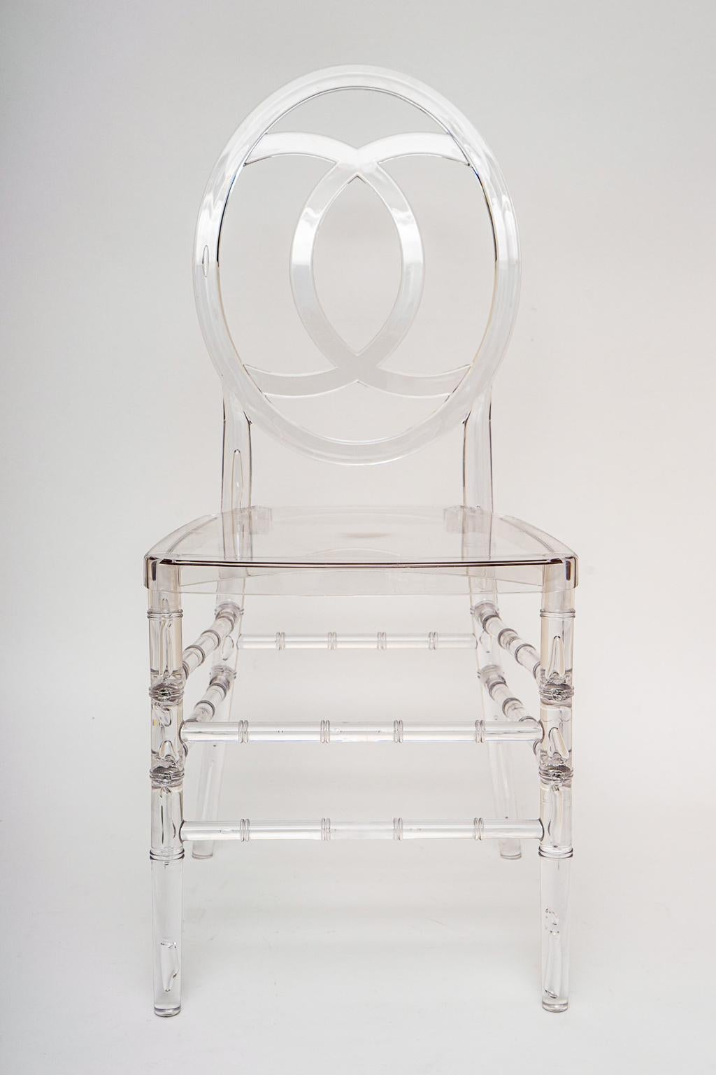 Lucite Dining Chairs at 1stDibs