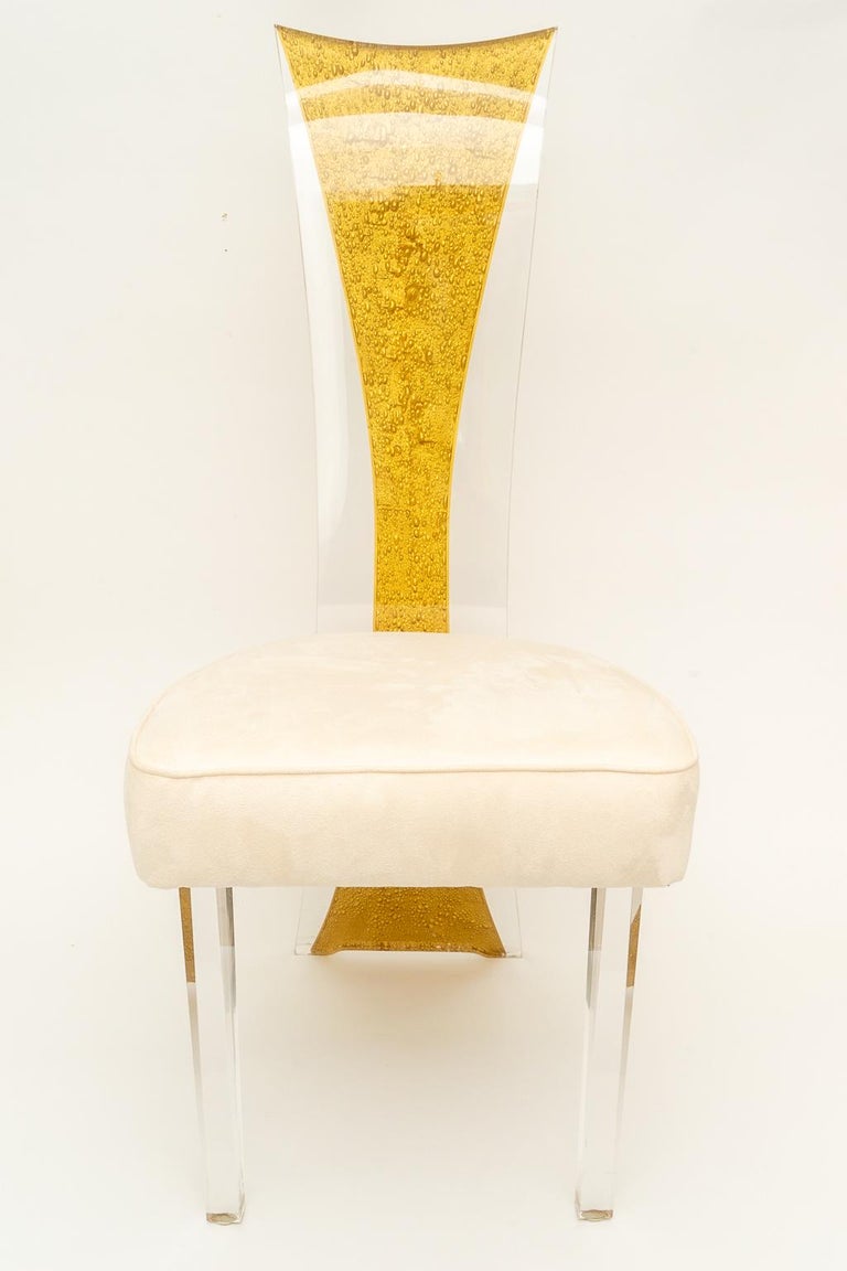 Lucite Dining Chairs at 1stDibs