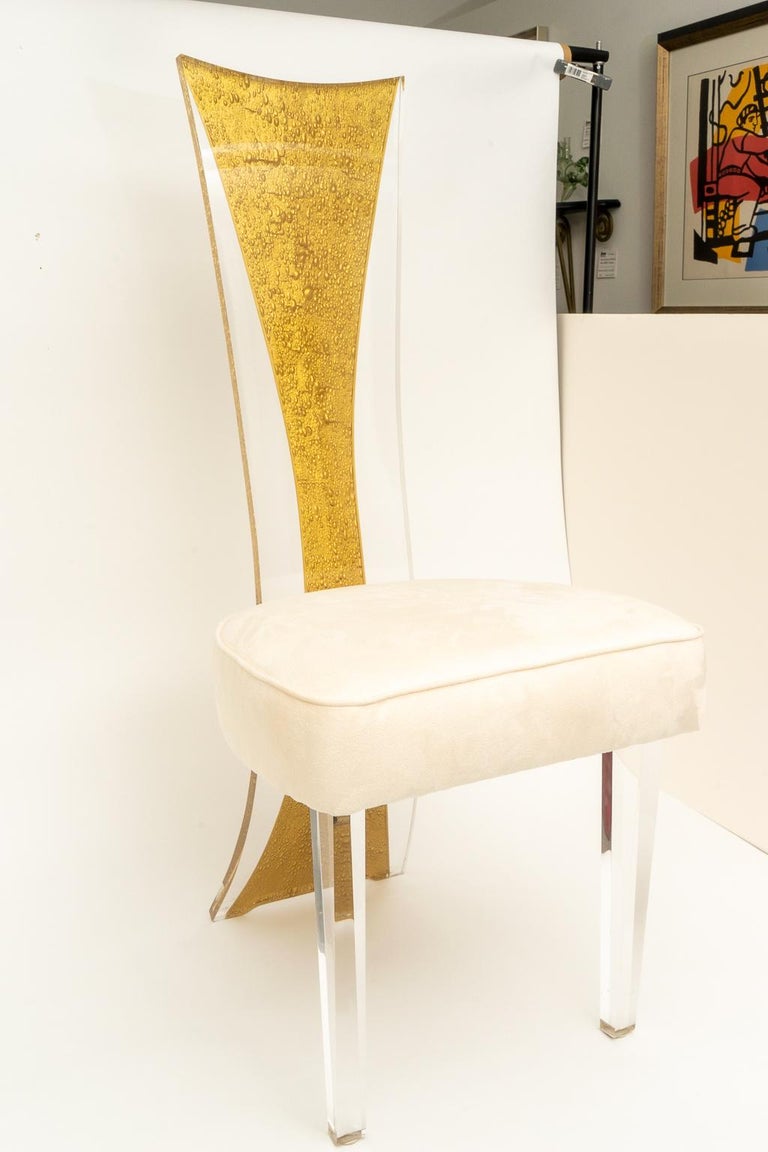 Lucite Dining Chairs at 1stDibs