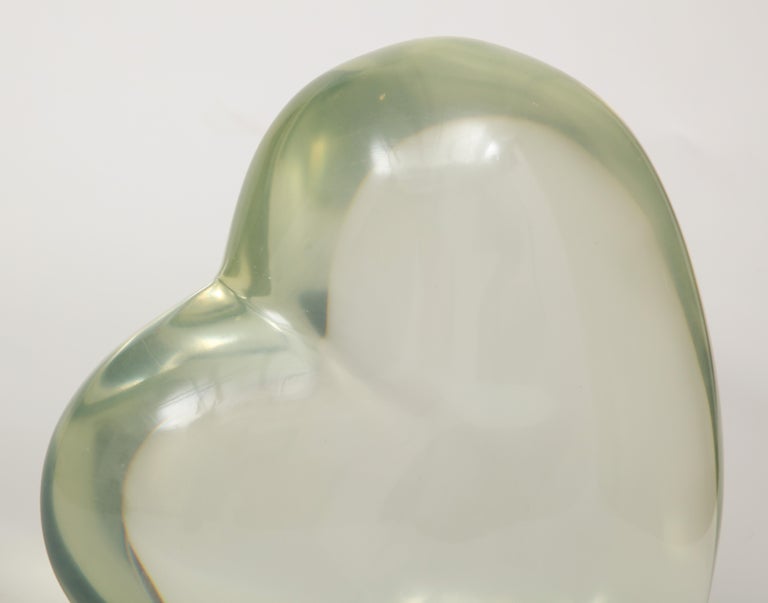 Lucite Heart Sculpture by Shlomi Haziza For Sale at 1stDibs | haziza ...