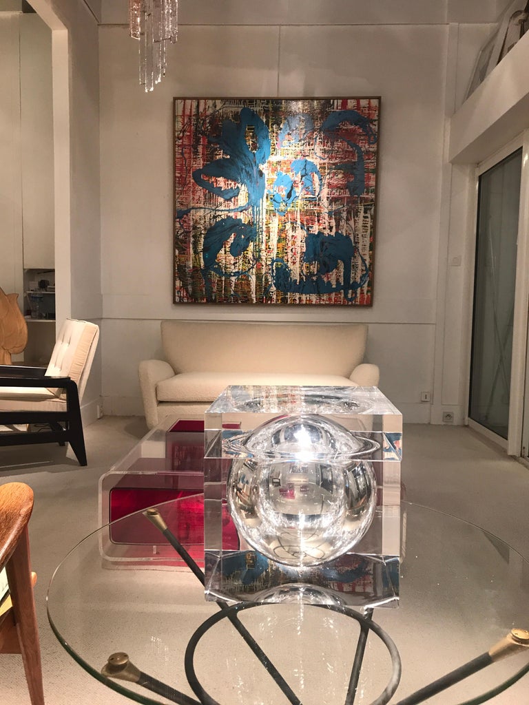 Lucite Large Box at 1stDibs