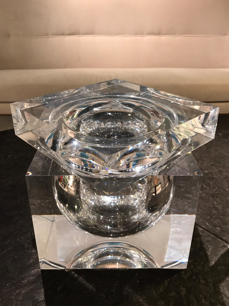 Lucite Large Box at 1stDibs