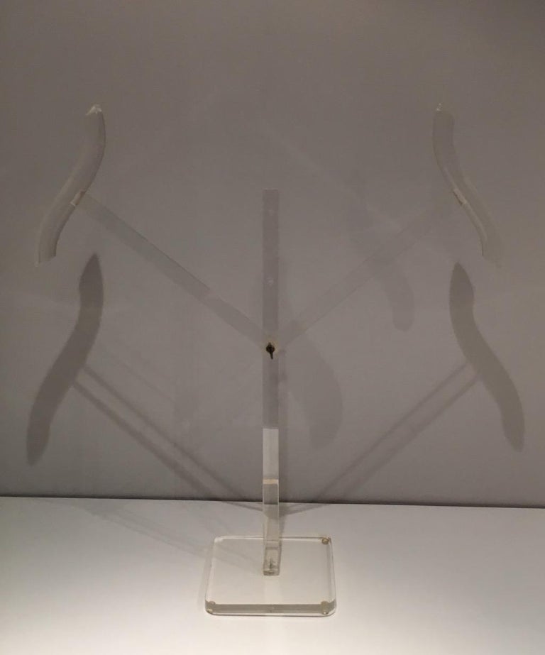 Lucite Night Stand, French Work, Circa 1970 For Sale at 1stDibs