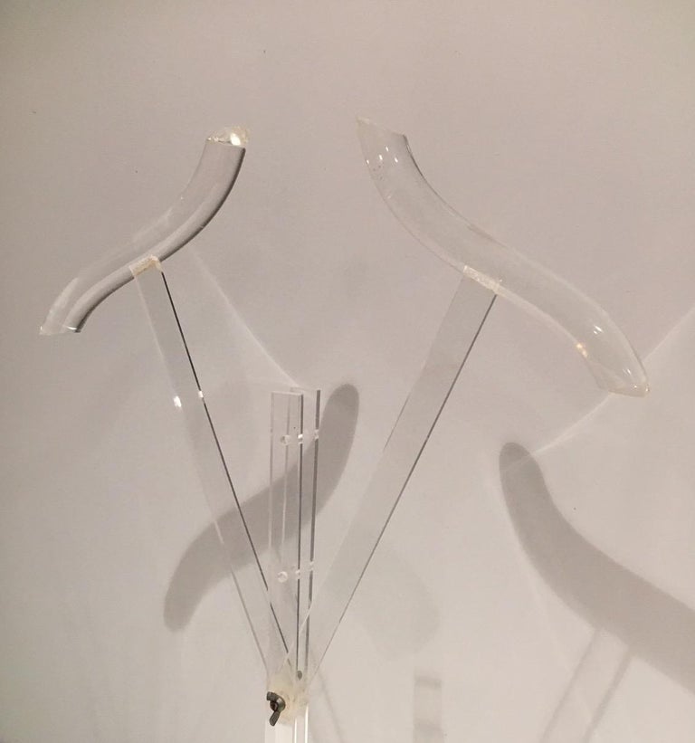 Lucite Night Stand, French Work, Circa 1970 For Sale at 1stDibs