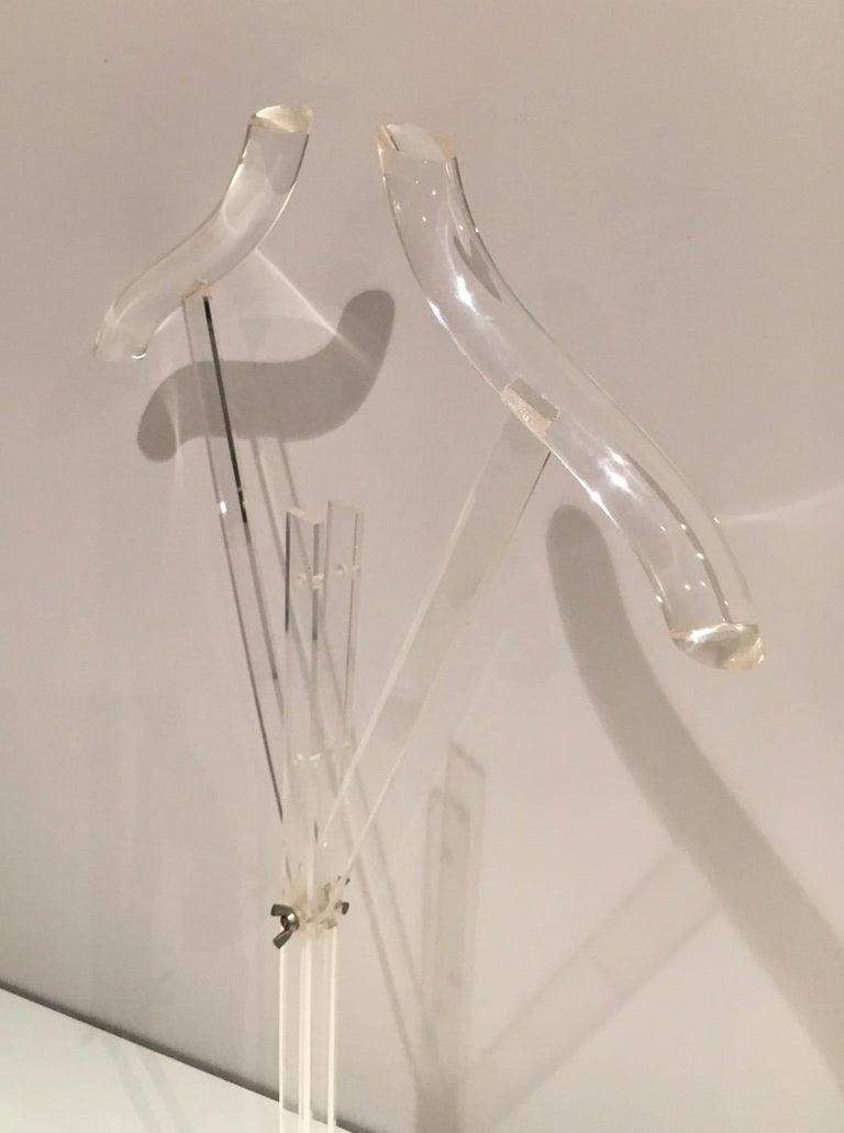 Lucite Night Stand, French Work, Circa 1970 For Sale at 1stDibs