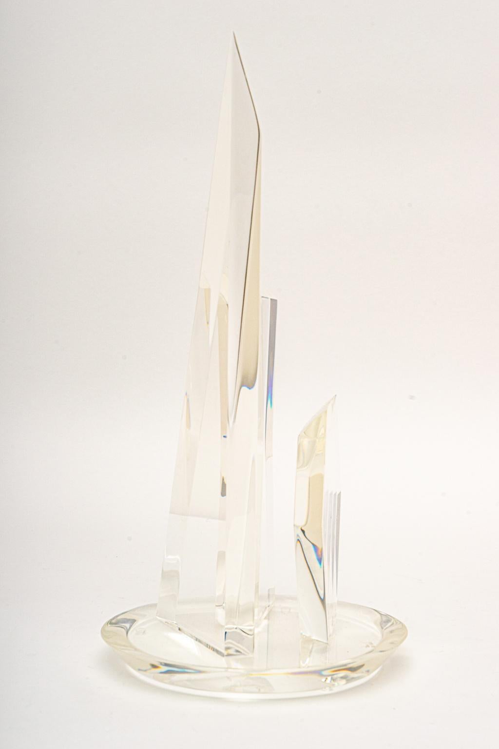 Lucite Sculpture at 1stDibs