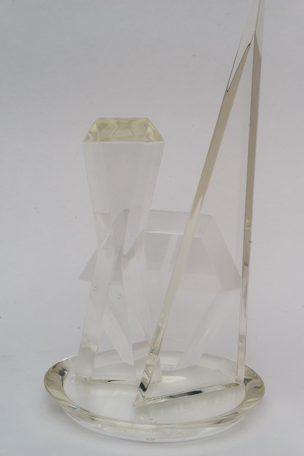 Lucite Sculpture at 1stDibs