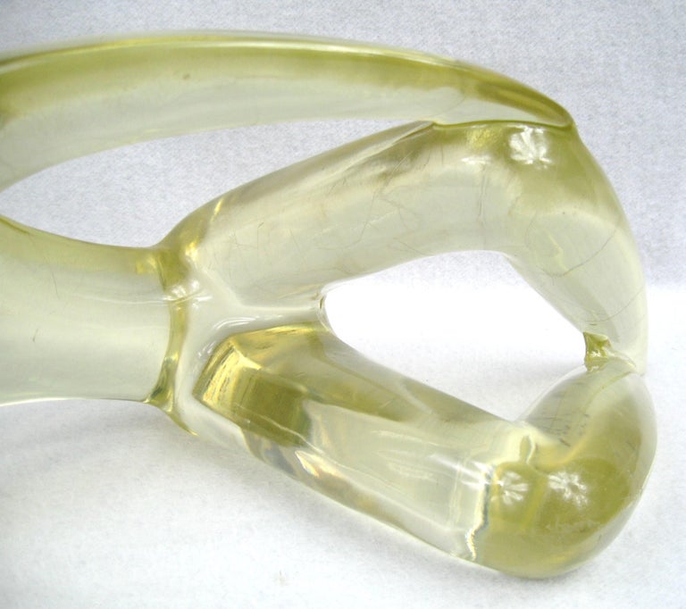Lucite Sculpture Mid-Century Modern For Sale at 1stDibs