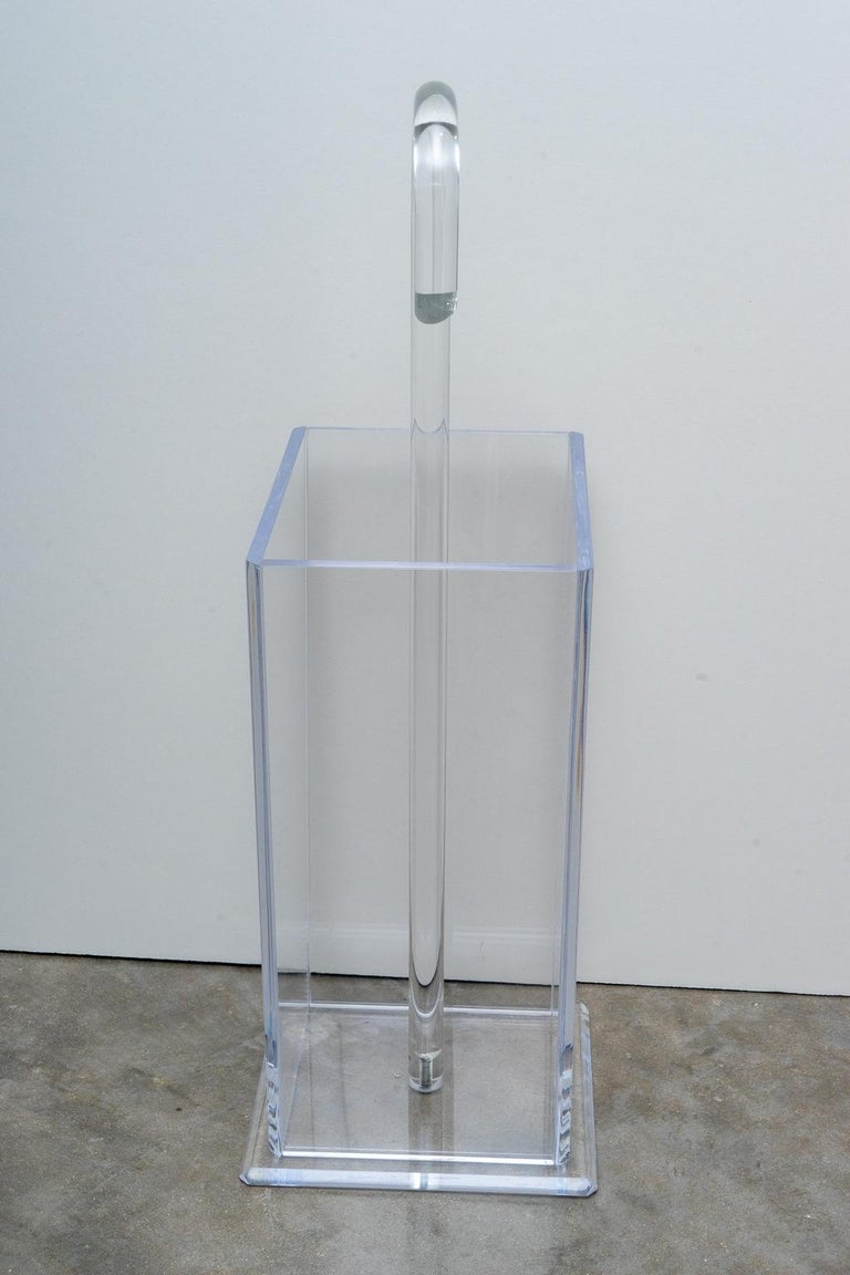Lucite Umbrella Holder at 1stDibs