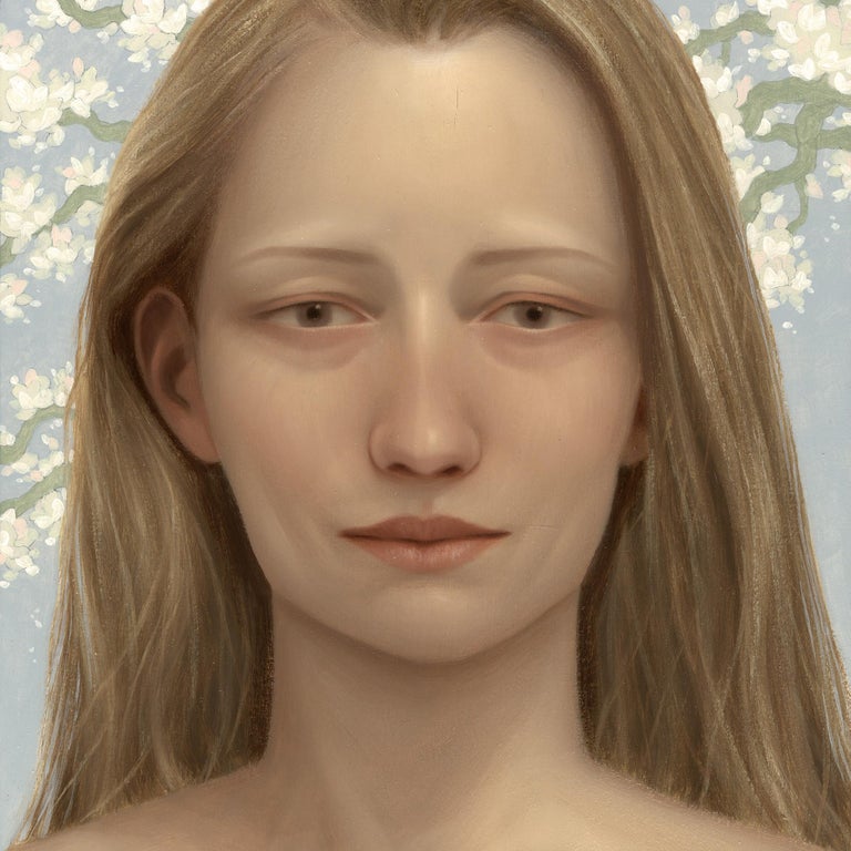 Lucong - STUDY OF FAWNIE, portrait, hyper-realist, blond-haired women ...