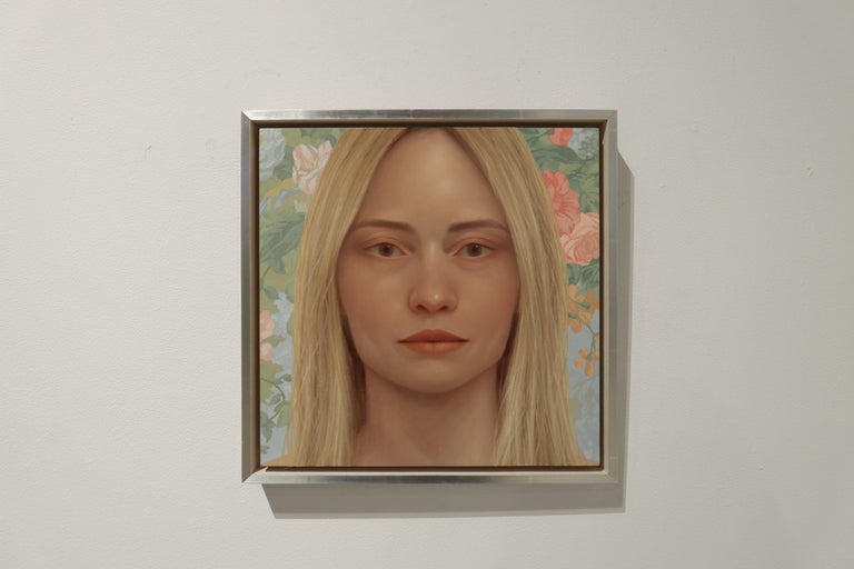 Lucong - STUDY OF REBEKAH, Portrait of Woman, Blond Hair, Hyper-Realist ...