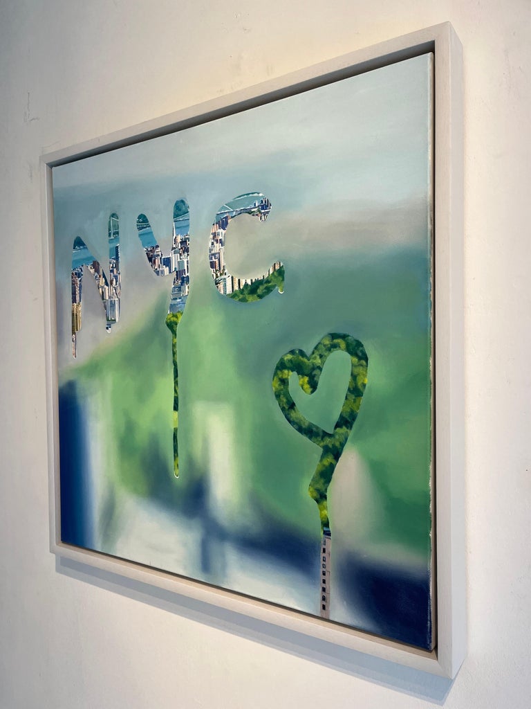 Lucy du Sautoy - Manhattan Muse I - contemporary condensation window ...