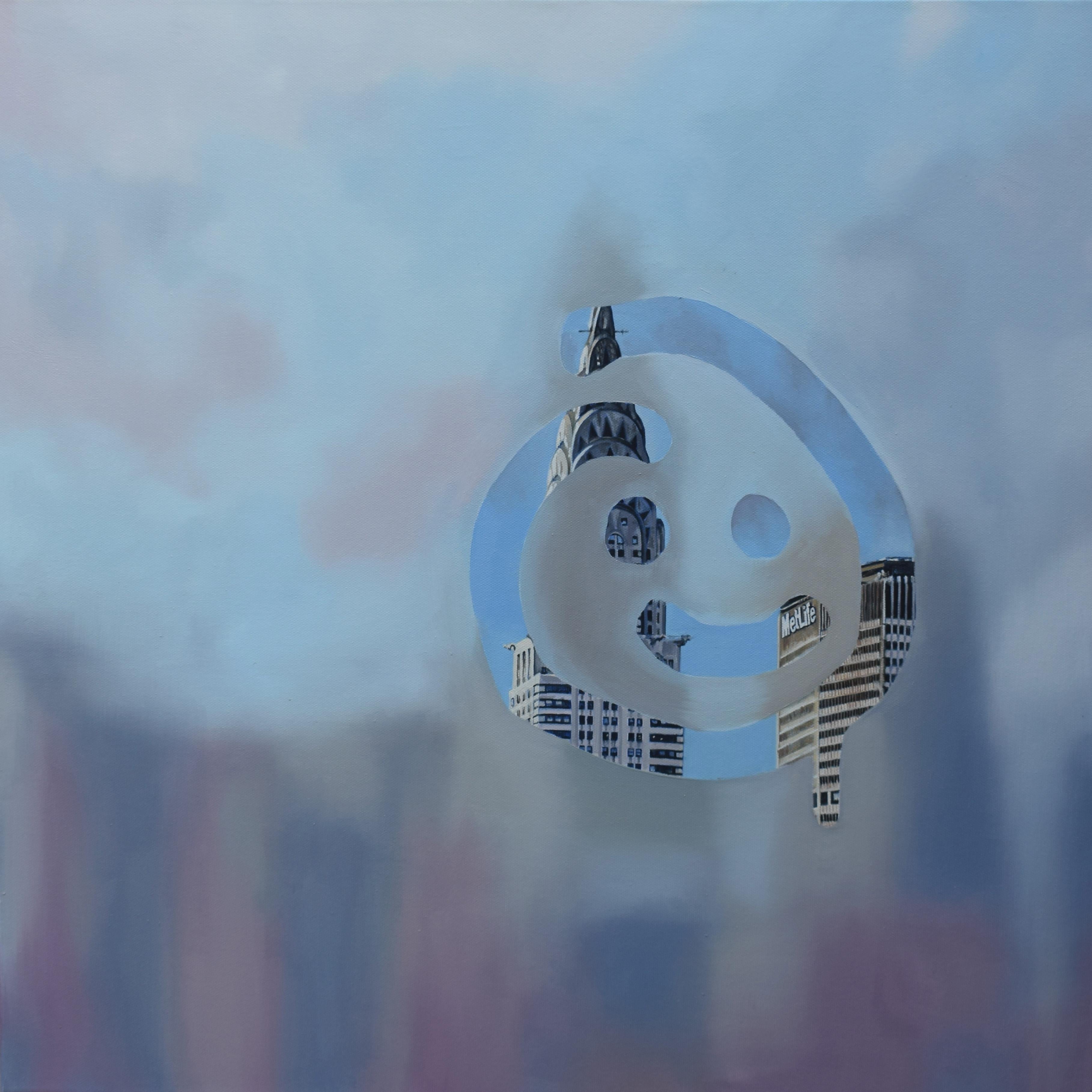 Lucy du Sautoy - Manhattan Muse I - contemporary condensation window ...