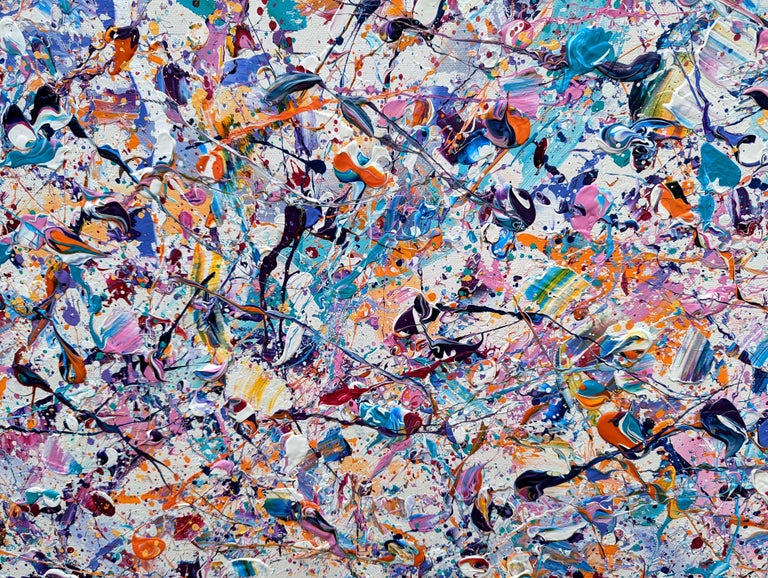 Lucy Moore - When Chaos Descends Into Madness, Painting, Acrylic on ...