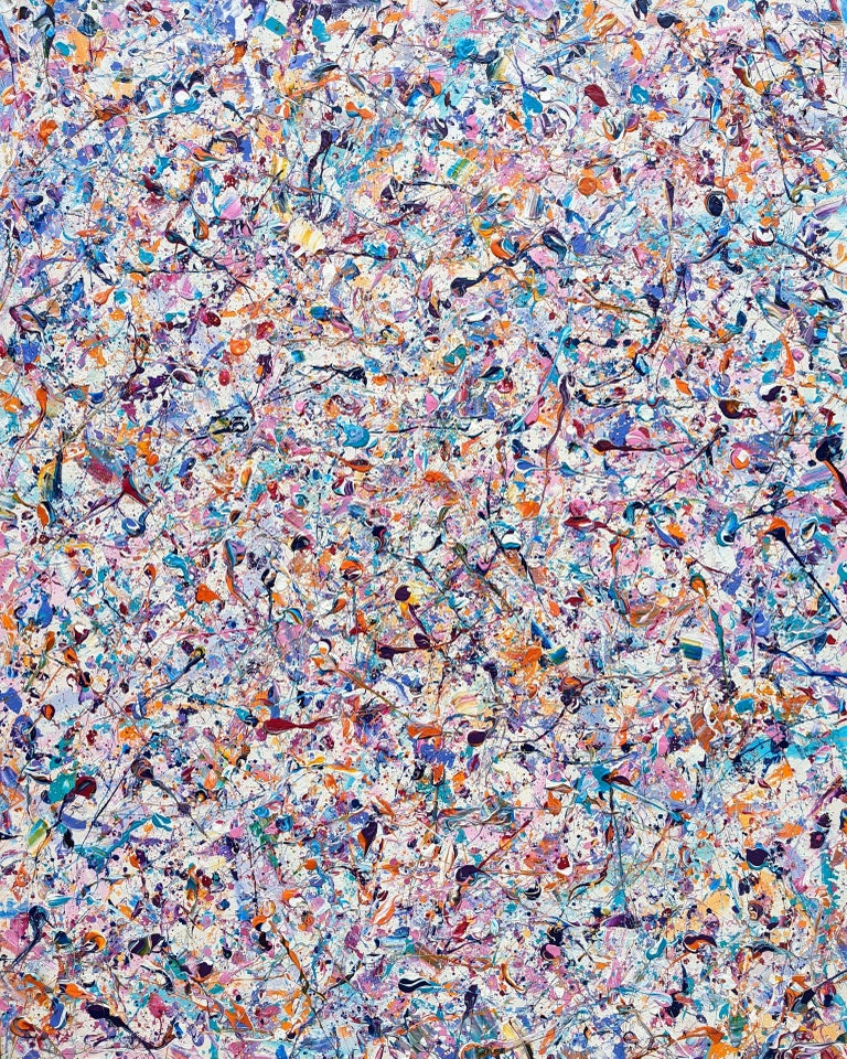 Lucy Moore - When Chaos Descends Into Madness, Painting, Acrylic on ...