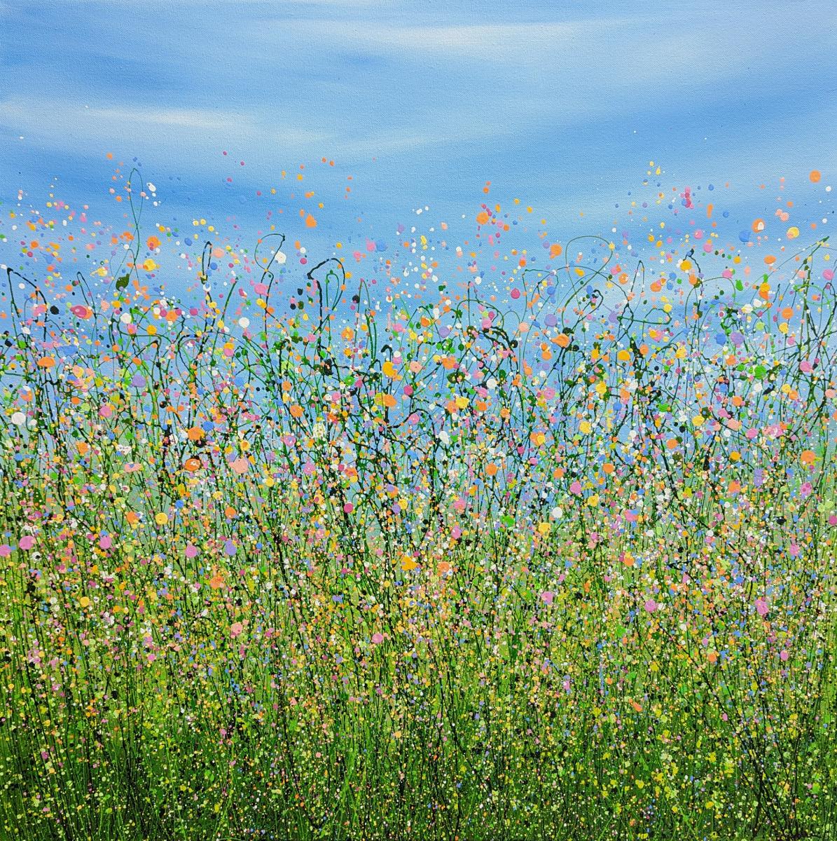 Lucy Moore - Endless Daydream #2 with Acrylic on Canvas, Painting by ...