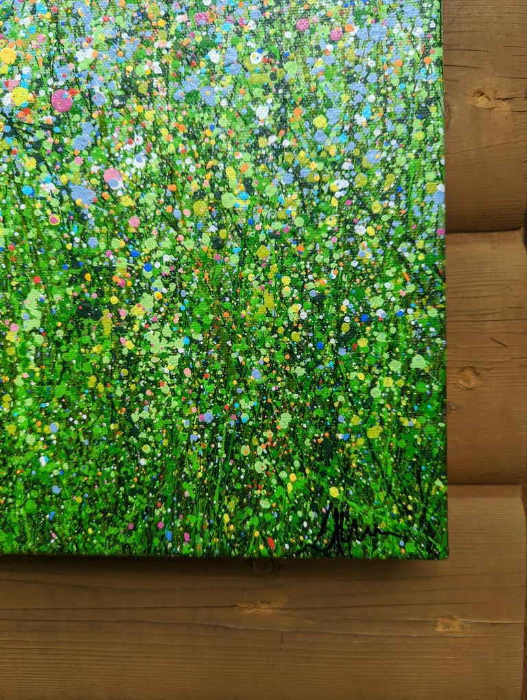 Lucy Moore - Last Call Of Summer Abstract Painting by Lucy Moore, 2022 ...