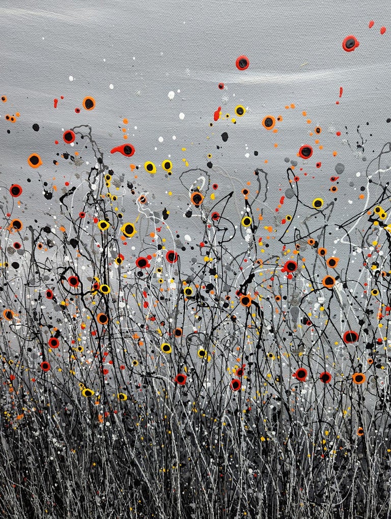 Lucy Moore - Lucy Moore, Let There Be Light #17, Jackson Pollock Style ...