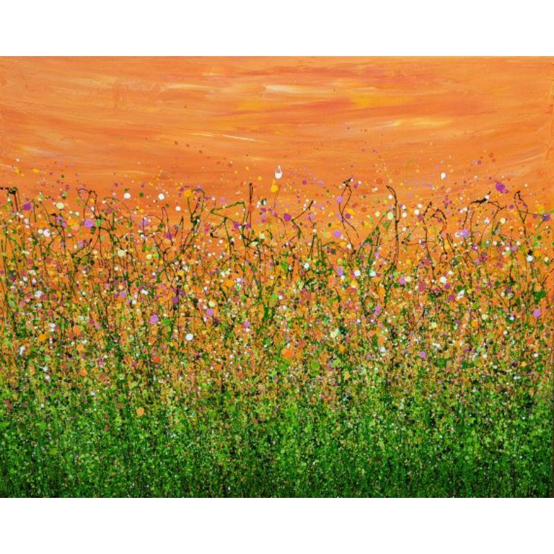 Lucy Moore - Tangerine Dream #7, Lucy Moore, Original painting, Semi ...