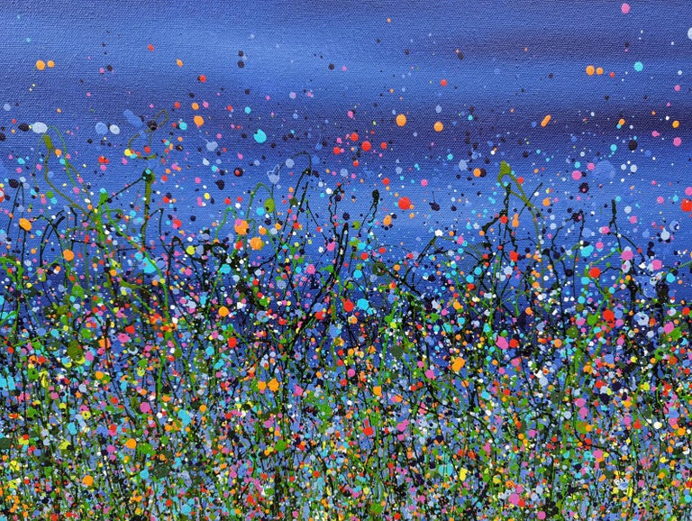 Lucy Moore - Twilight Flourish #10, Lucy Moore, Abstract Painting ...