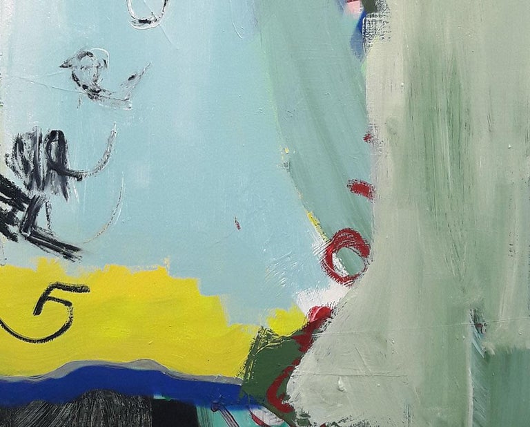 Ludovic Dervillez - Greed (Abstract Painting) For Sale at 1stDibs