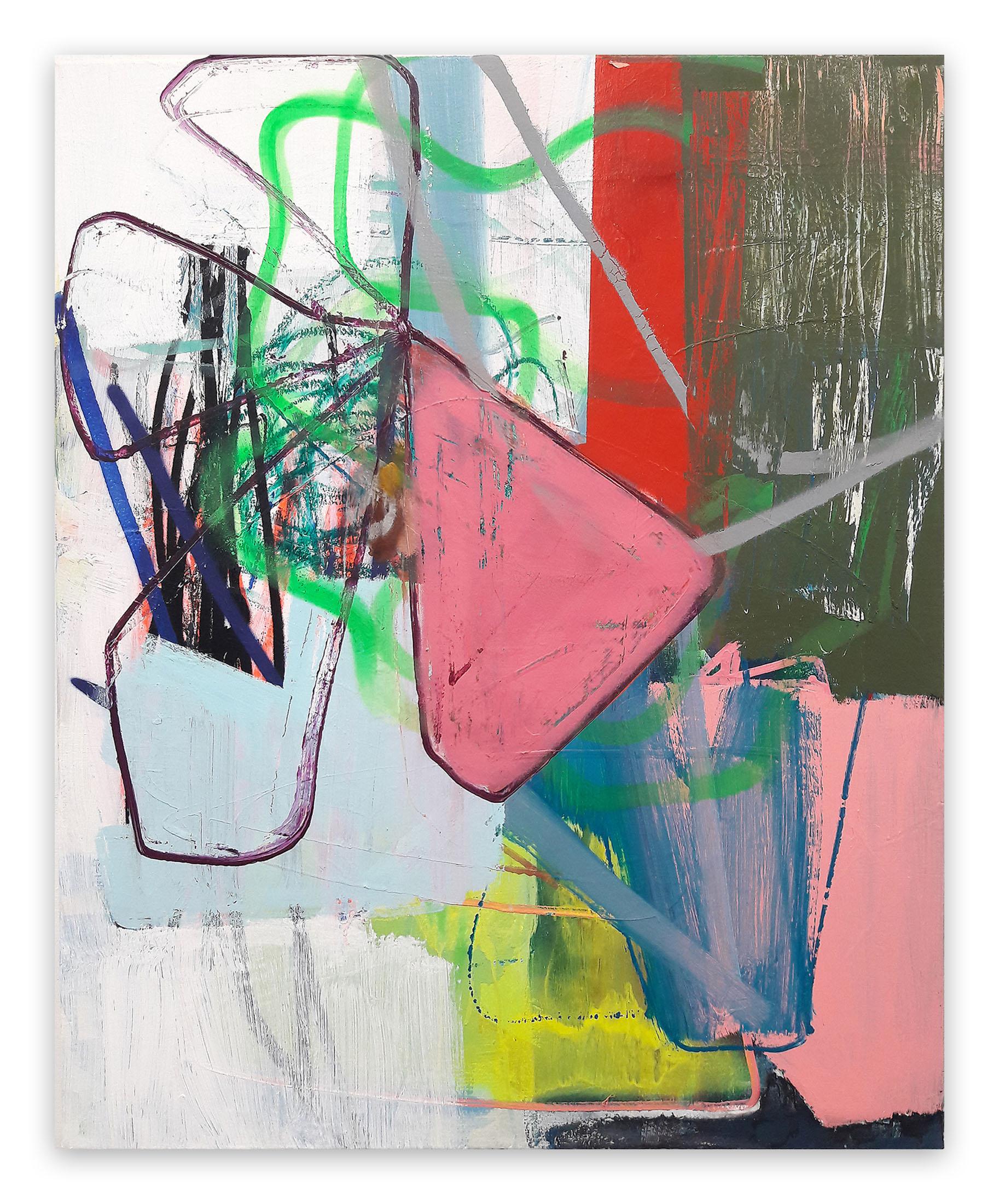 Ludovic Dervillez - Overheating (Abstract Painting) For Sale at 1stDibs ...