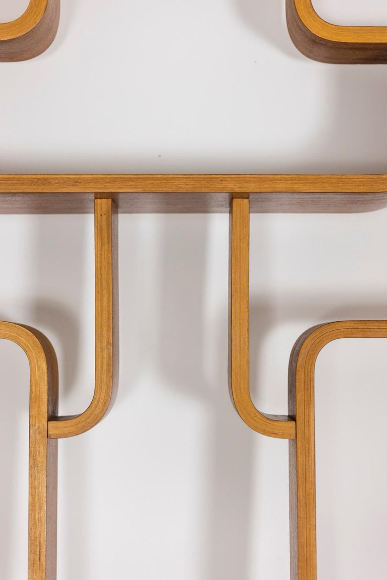 Ludvik Volak for Drevopodnik Holesov, Pair of screens, 1960s at 1stDibs