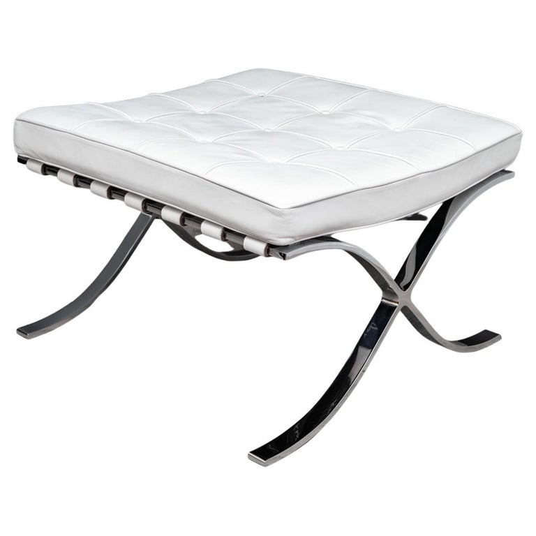 Ludwig Mies van der Rohe, Knoll International, Barcelona Ottoman Stool ...
