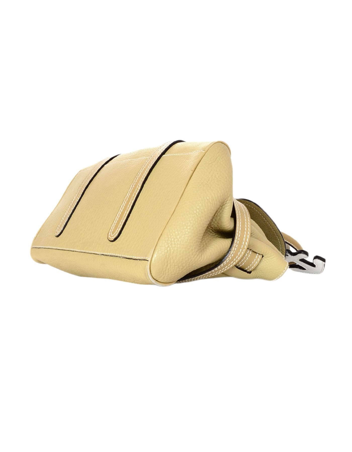 Luella Beige Leather Handbag For Sale at 1stDibs | luella bag, beige ...