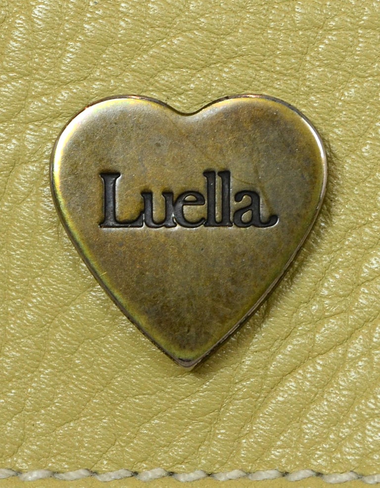 Luella Beige Leather Handbag For Sale at 1stDibs