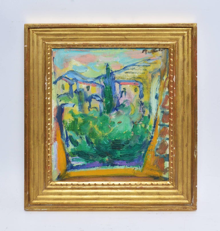 Luigi Bartolini - Italian Modernist Cityscape by Luigi Bartolini at 1stdibs