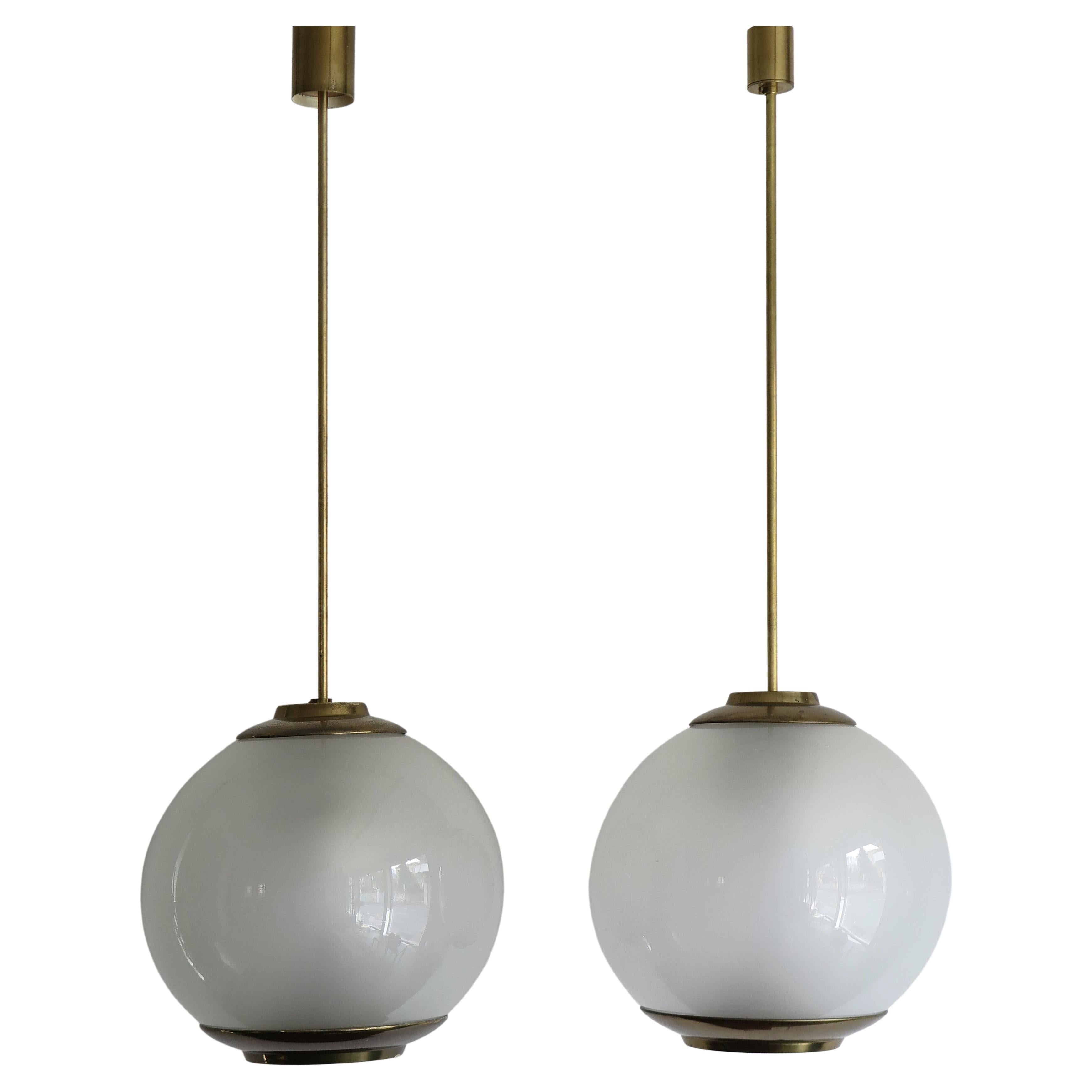 Italian Mid-Century Pendant Lamp, Azucena Style, 1960 For Sale at 1stDibs