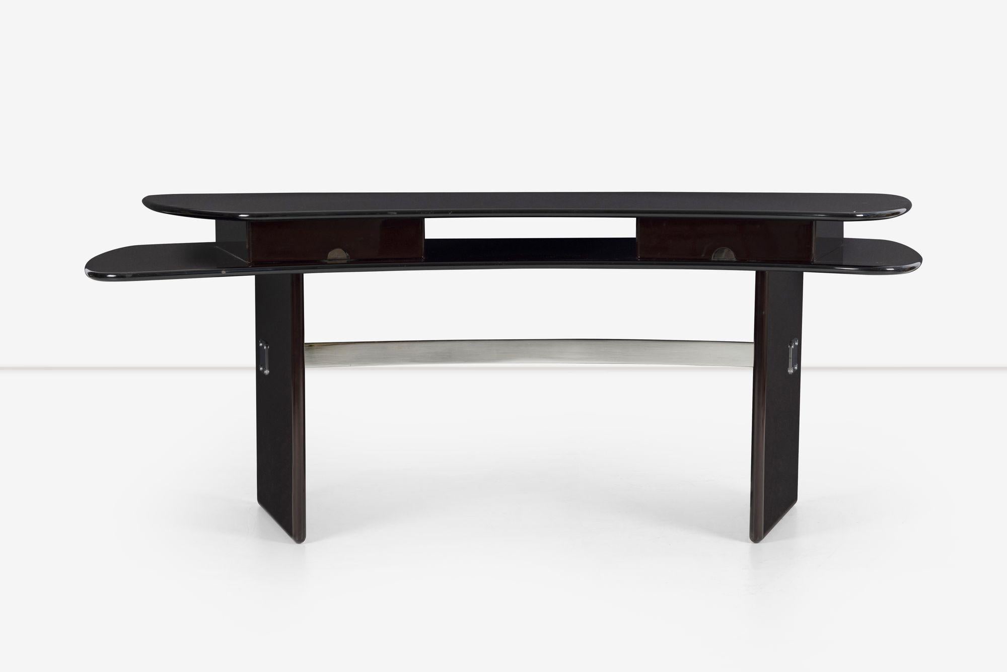 Luigi Caccia Dominioni SCR7 Writing Desk, 1979 For Sale at 1stDibs