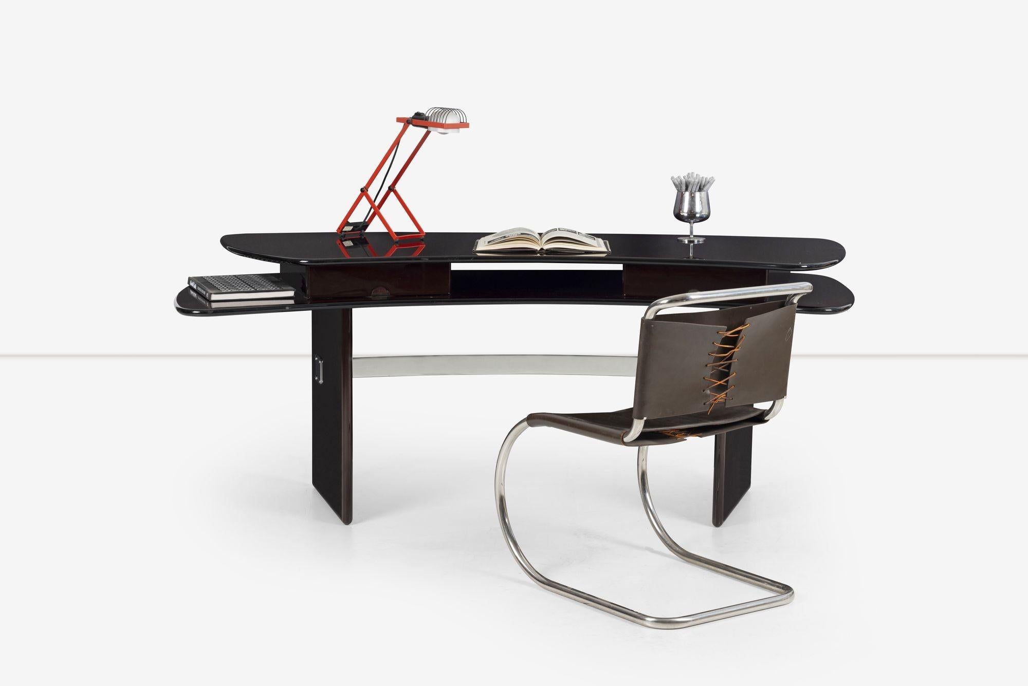 Luigi Caccia Dominioni SCR7 Writing Desk, 1979 For Sale at 1stDibs