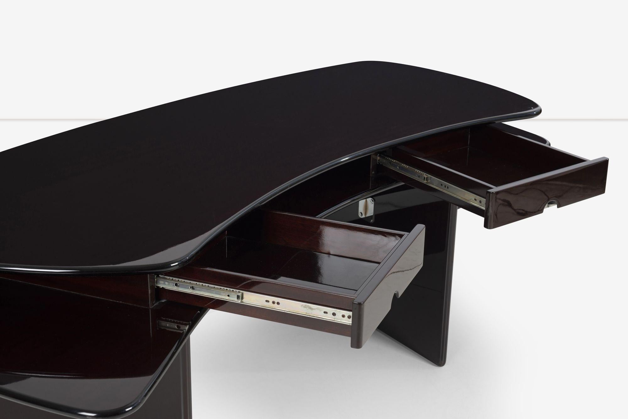 Luigi Caccia Dominioni SCR7 Writing Desk, 1979 For Sale at 1stDibs
