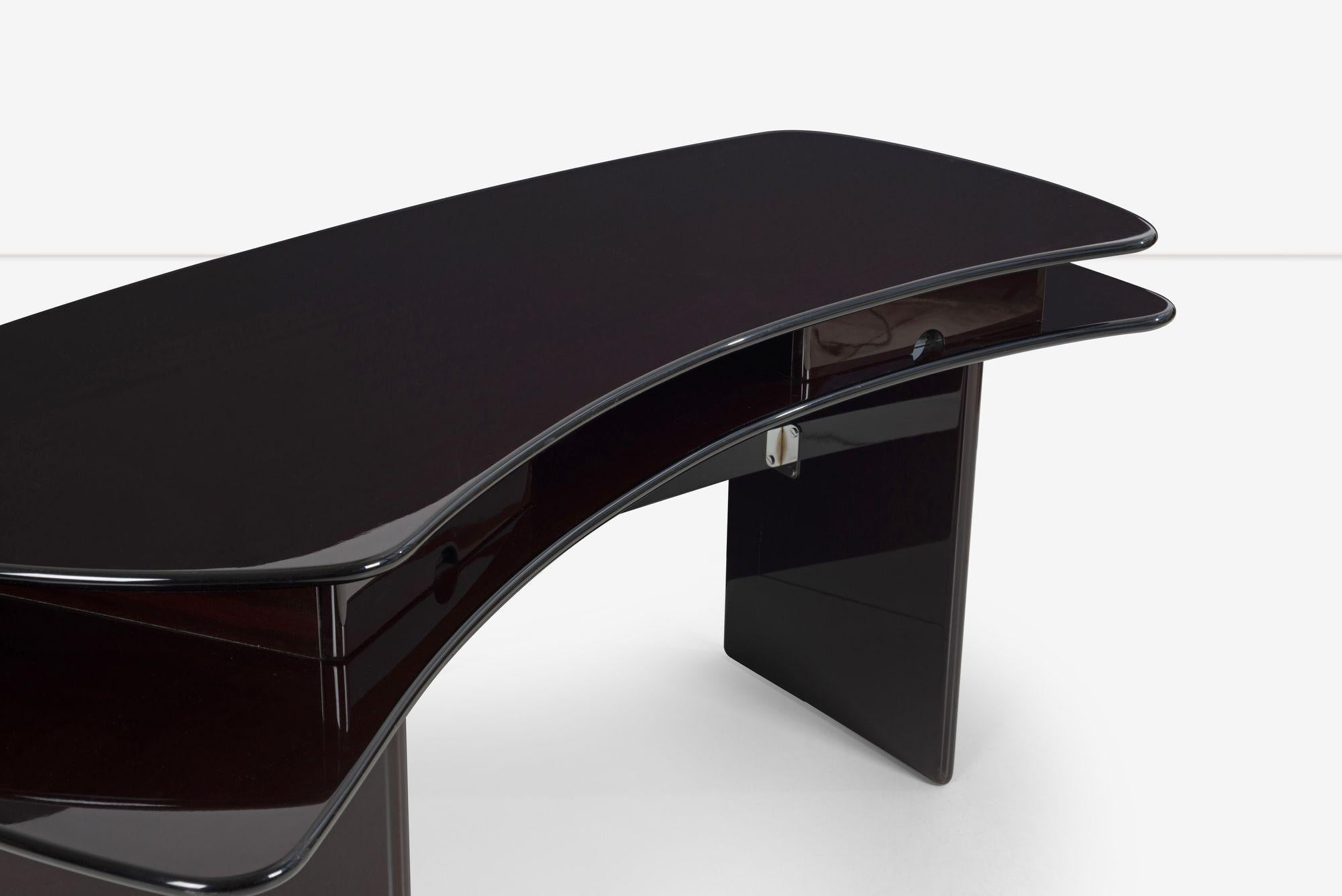 Luigi Caccia Dominioni SCR7 Writing Desk, 1979 For Sale at 1stDibs