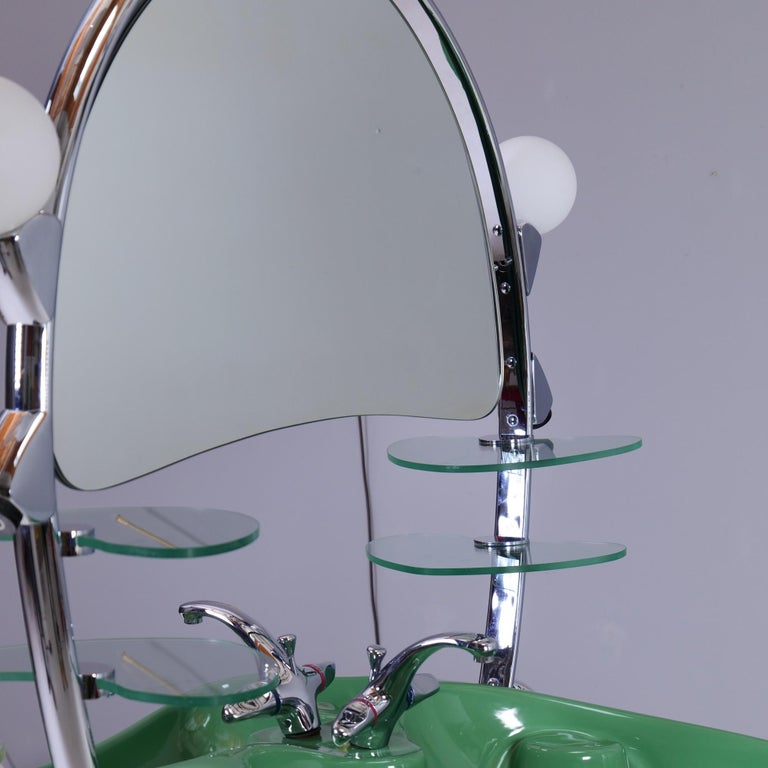 Luigi Colani, Waschbecken mit Doppelwaschbecken für Villeroy und Boch ...