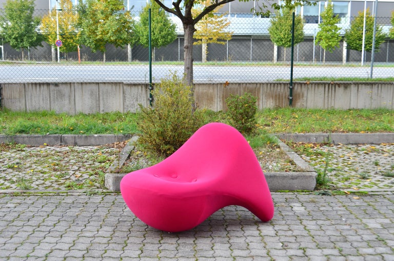 LUIGI COLANI for KUSCH + CO Colani Pink Lounge Chair Vintage Original ...