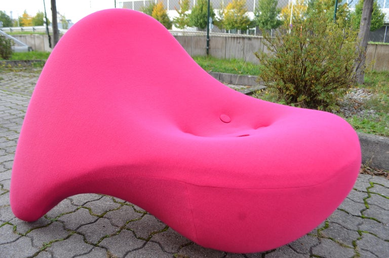 LUIGI COLANI for KUSCH + CO Colani Pink Lounge Chair Vintage Original ...