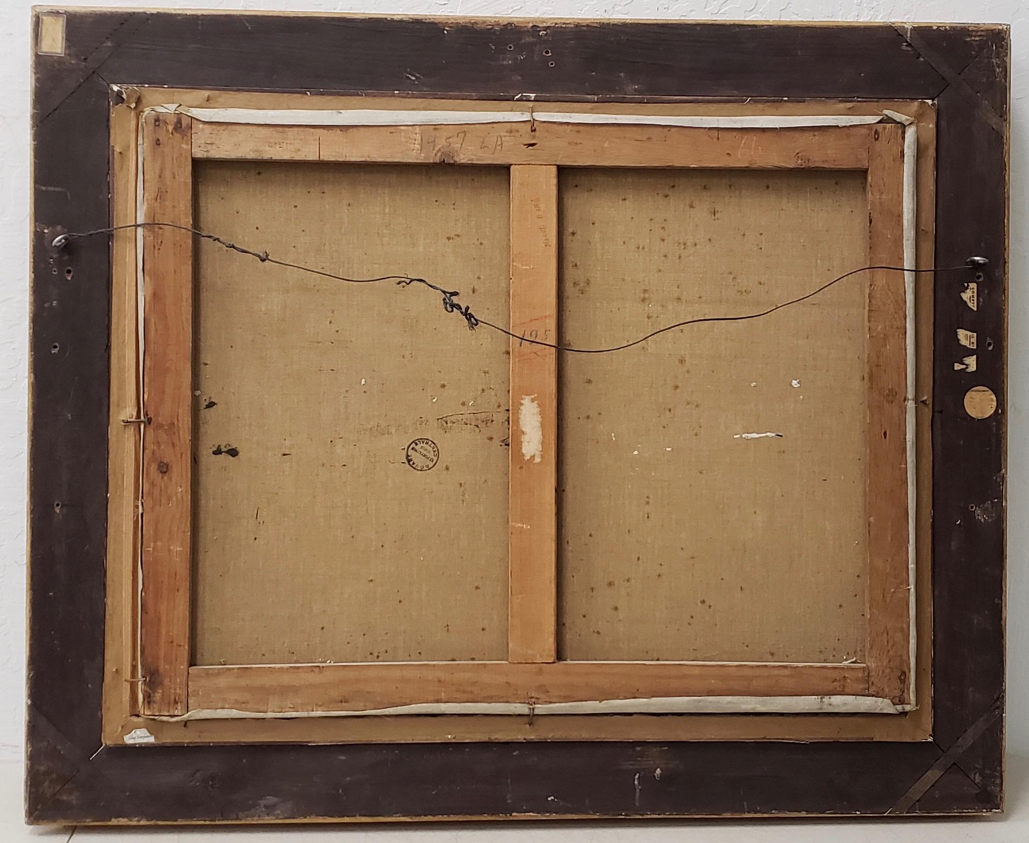 Luigi Corbellini - Luigi Corbellini "European Cityscape" Original Oil ...