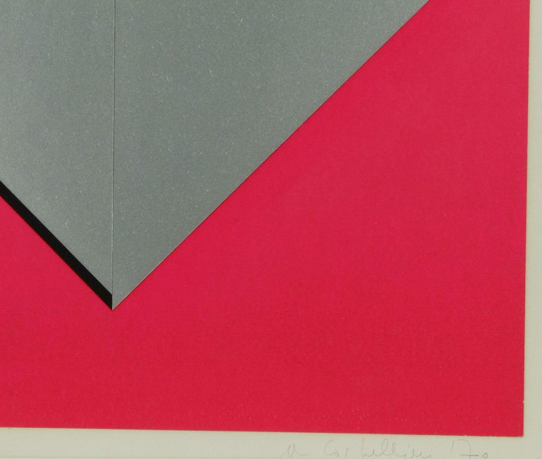 Luigi Corbellini - Grey-Yelllow - Lithograph by Luigi Corbellini ...